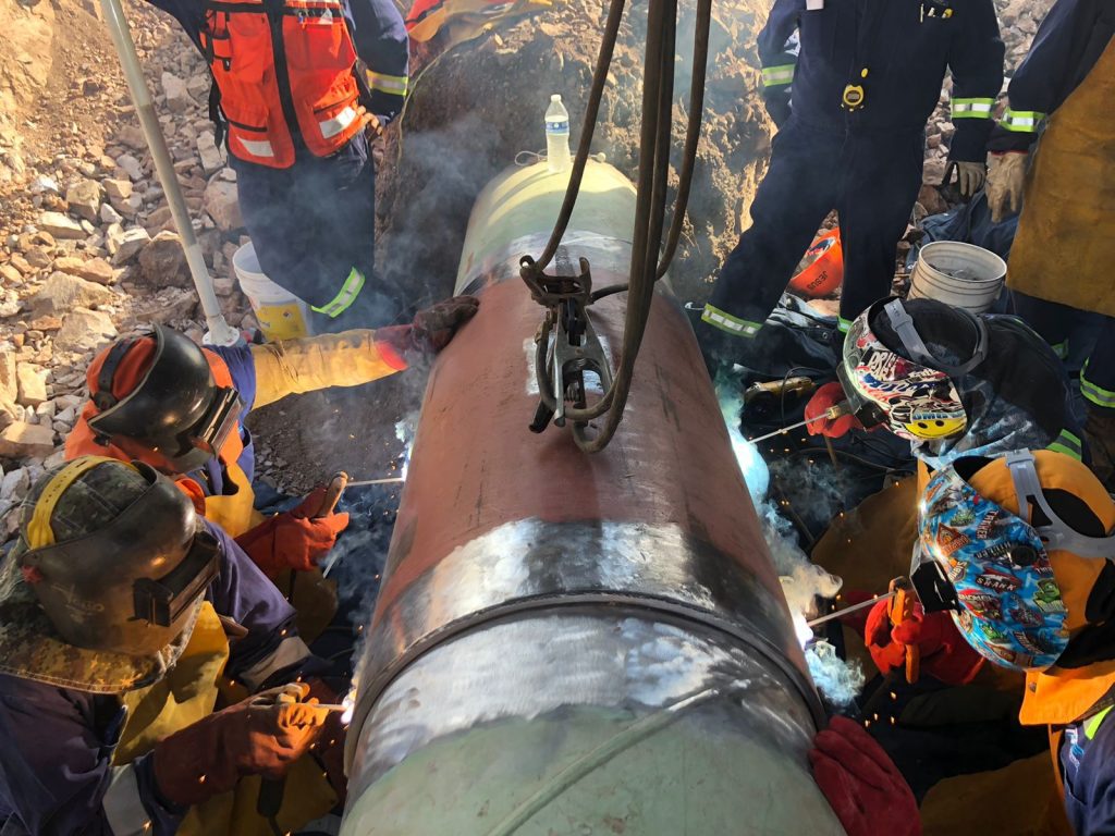 Obra metal-mecánica - Petropipe